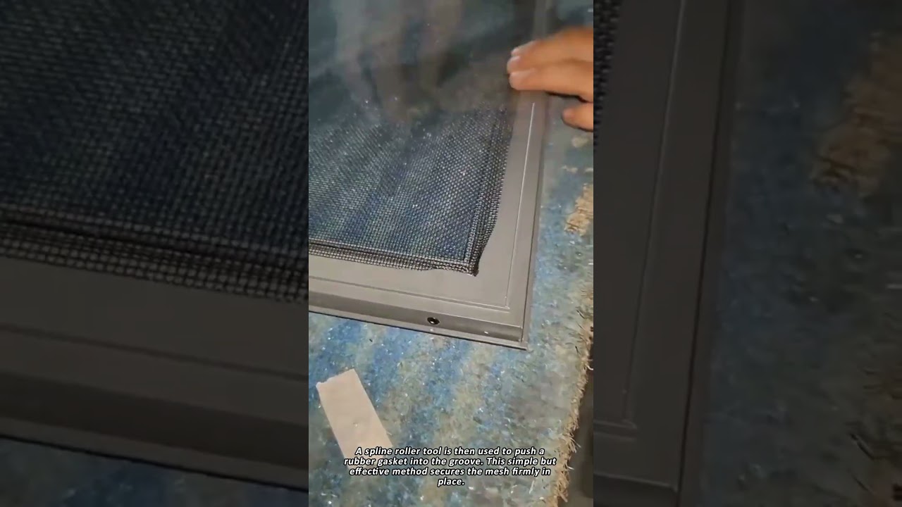 The Professional Way to Install a Window Screen