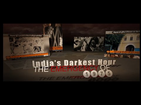 India's Darkest Hour l The Emergency of 1975 l Documentary ⏩