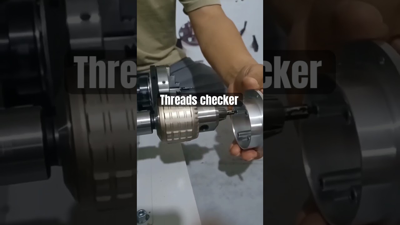 Thread checker machine on sale. Threads detector. Screw checker #stainlesssteel #screw #machine