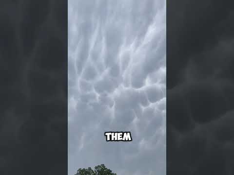 What are mammatus clouds?🌩️🌩️🌩️