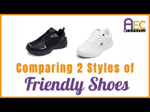 Comparing 2 Styles of FriendlyShoes - The shoe for ALL abilities
