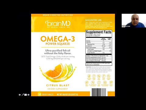 The Science Behind Omega 3 Power Squeeze (BrainMD Full Presentation)