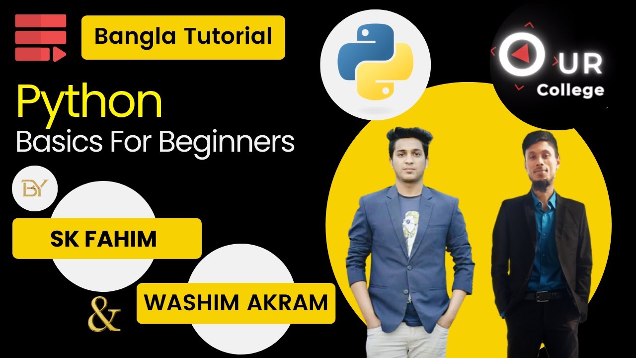Python Tutorial Bangla |  Python and PyCharm Installation and Online Compiler | Our College