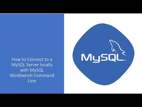 MySQL : how to connect to a mysql server locally with mysql workbench