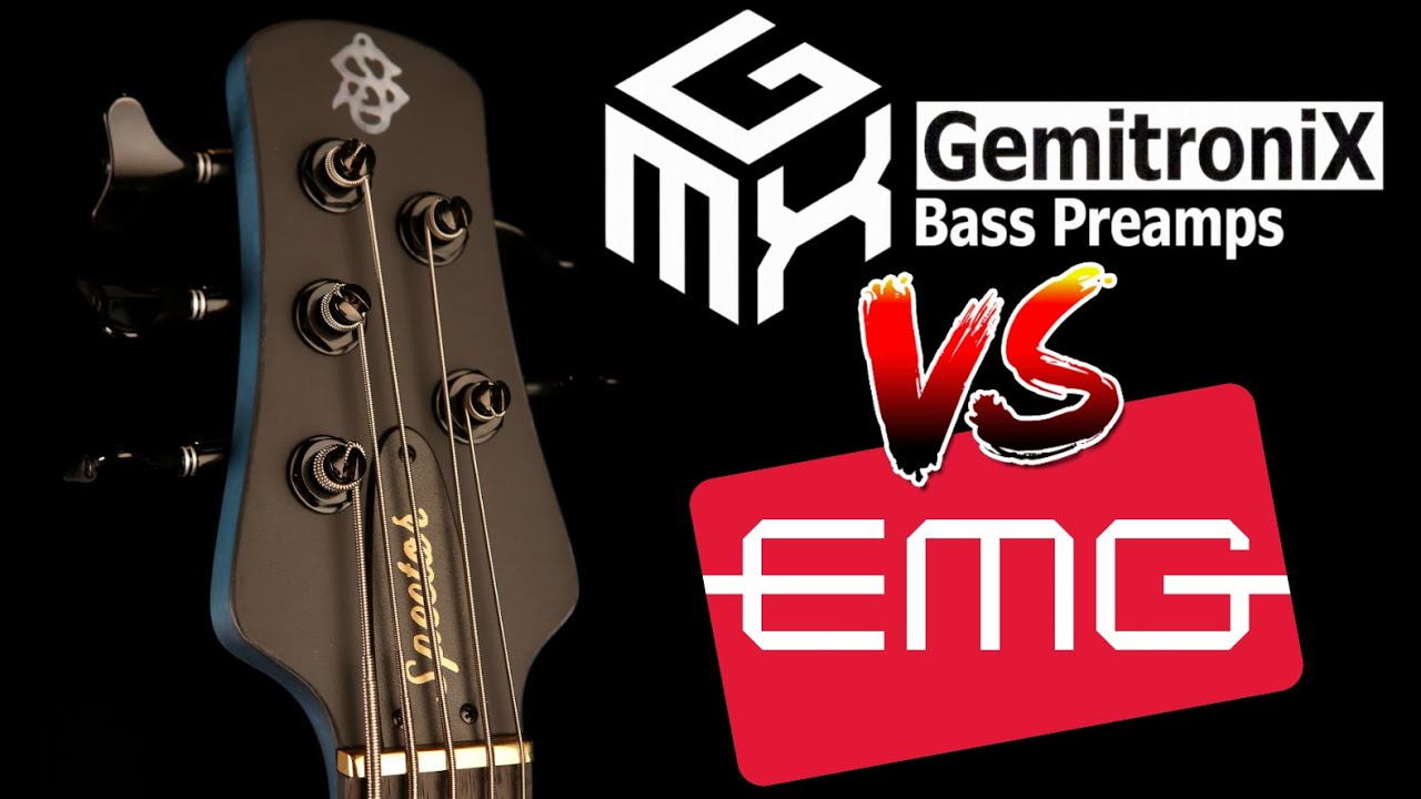 Can the GemitroniX HAZ Labs-style preamp beat the EMG BQC System? || Spector Euro 5 LX tone test!