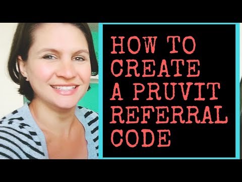 How to create a referral code and change smartship with Pruvit.