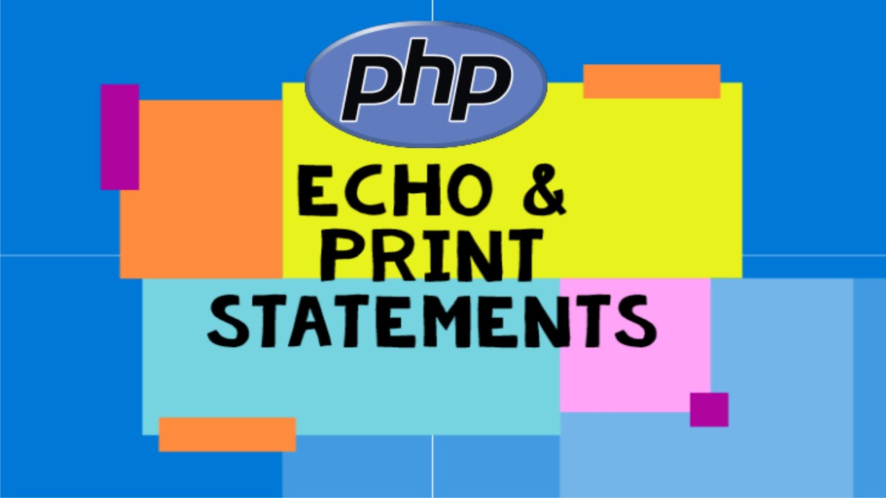 #2 PHP Tutorial for Beginners | Echo and Print Statements
