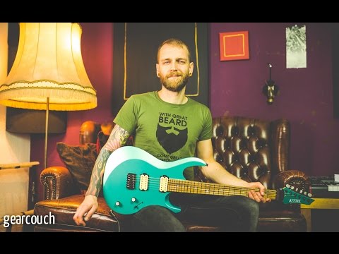 Kiesel Aries A8H Grabber Blue 8 String Guitar | Reverb