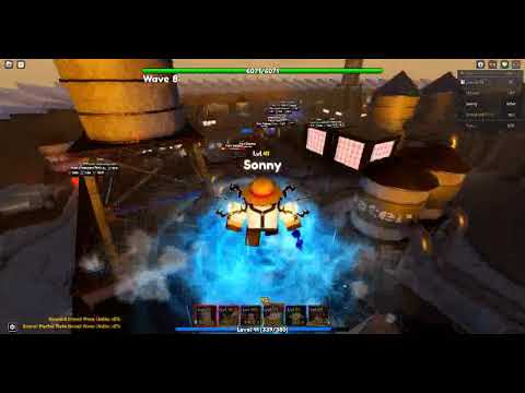 Doing the new update portal in anime adventures!