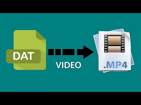 How to Convert a DAT Video File to MP4