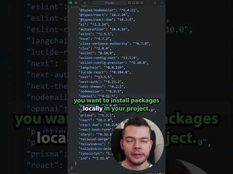 List All Globally Installed Npm Packages 💡 #nodejs #nodejstutorial #nodejsdevelopment #reactjs