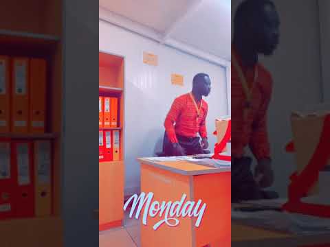 Kwesi tumtum spotted in the office. - DHL Airport Branch GTW Ghana. National service.