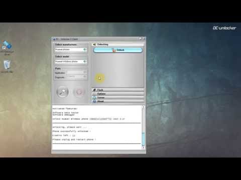 Unlock Huawei W1 windows phone - DC-Unlocker
