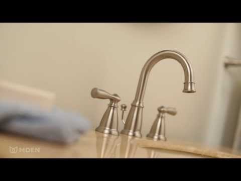 Banbury® Widespread Bathroom Sink Faucet | Moen Features Spotlight