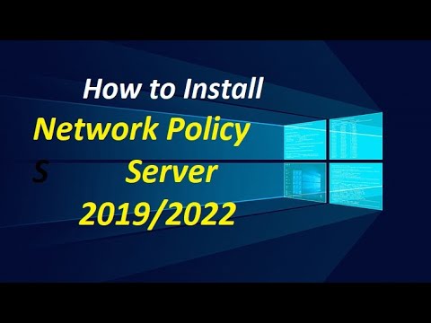 How to install NPS Role on Windows Server 2019 / 2022 | Network Policy Server | VPN Radius