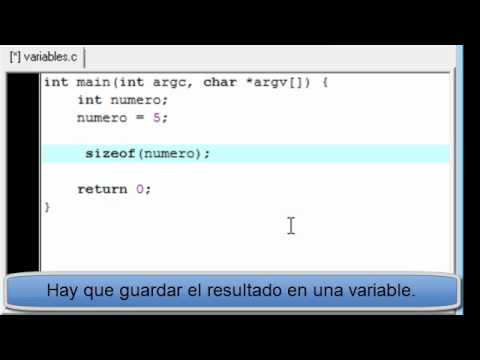 Declaración de una variable – Programación I