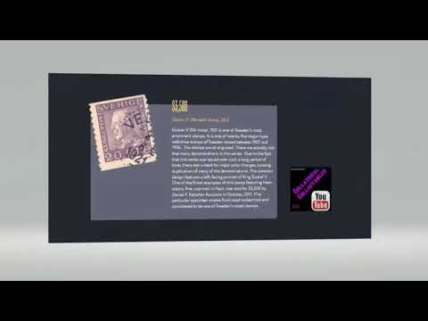 Sweden stamps of great value