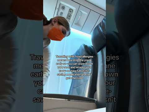Traveling with food allergies...