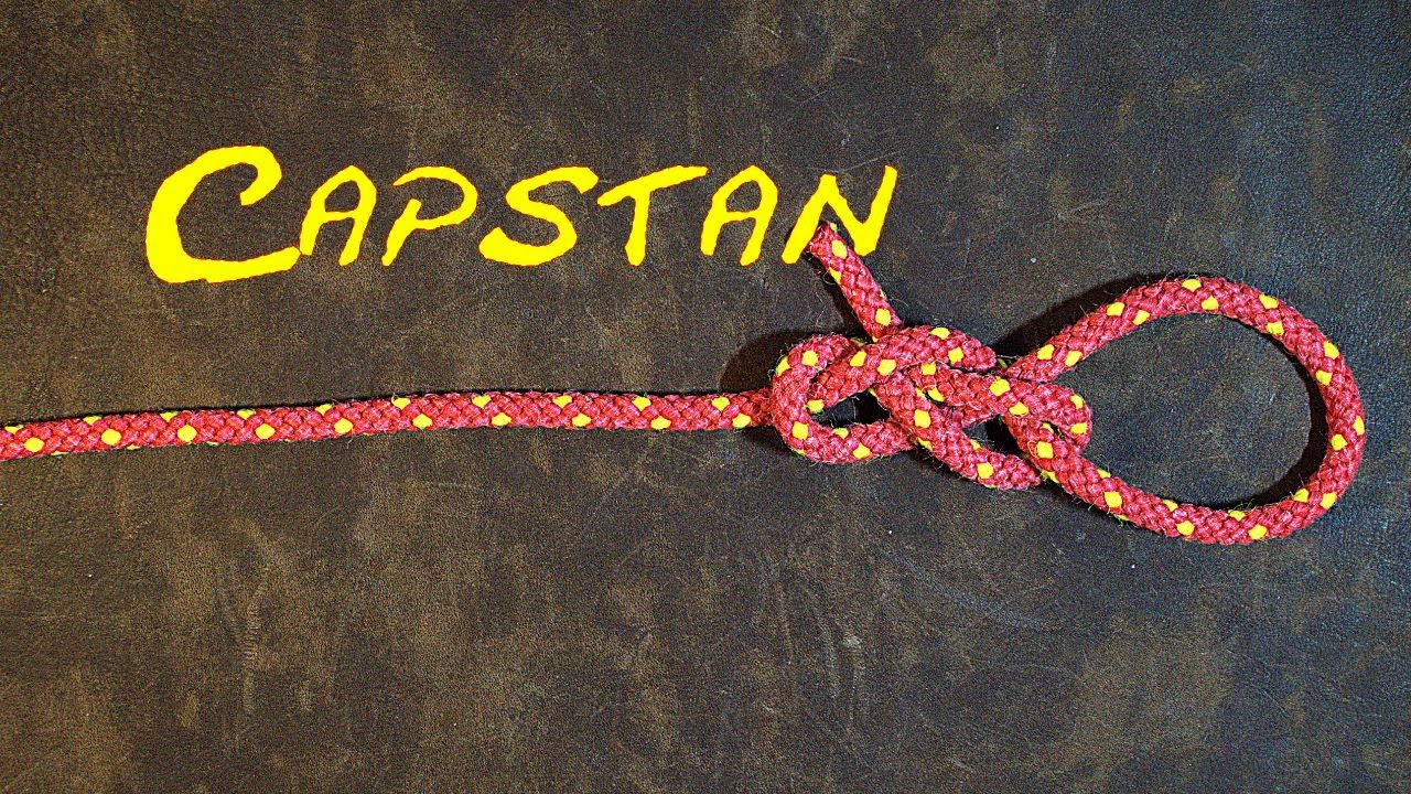 How to Tie the Capstan Knot a Noose Knot or Fixed Loop Knot