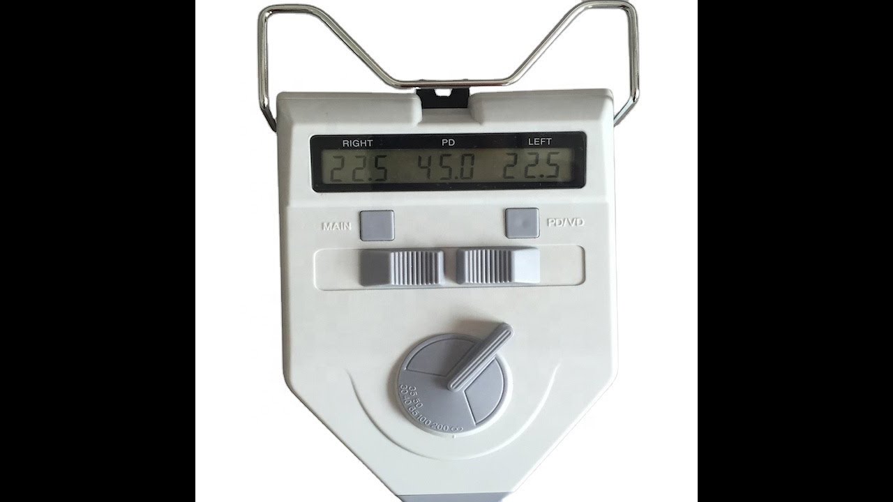 Demo: High quality PD meter pupilometer for optometry optical