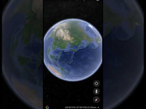 Tokyo, Japan from Google earth π sky view #shorts
