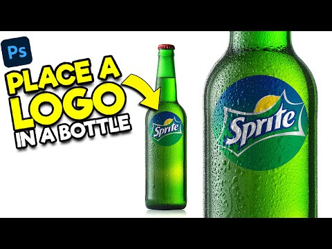 The Right Way to Place a Logo in a Bottle | Photoshop Shorts Tutorial