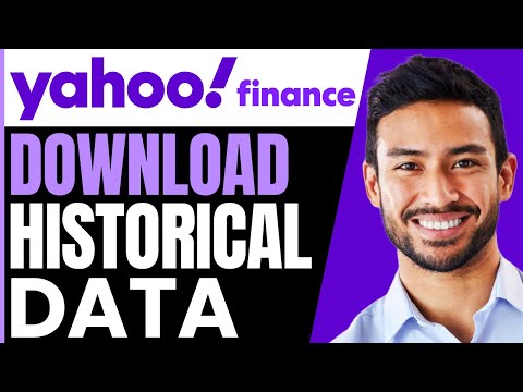 How To DOWNLOAD Historical Data From Yahoo Finance (ONLY WAY) 2025