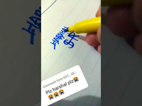 harshal neme logo_ top 2 names #target10k #namelogo #youtubeshorts #shorts #viral