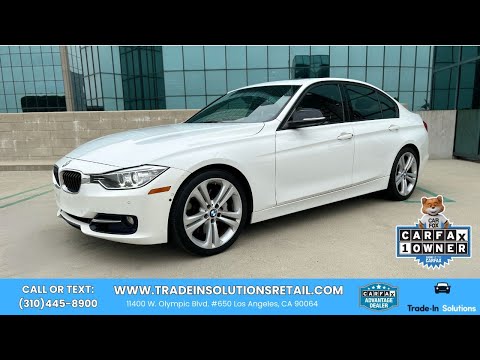 2013 BMW 3 Series 335i for sale in Los Angeles. LOW MILES CAR!