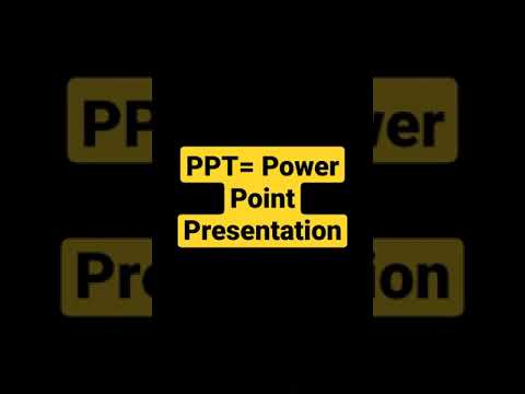 full form of PPT #shorts #youtubeshorts