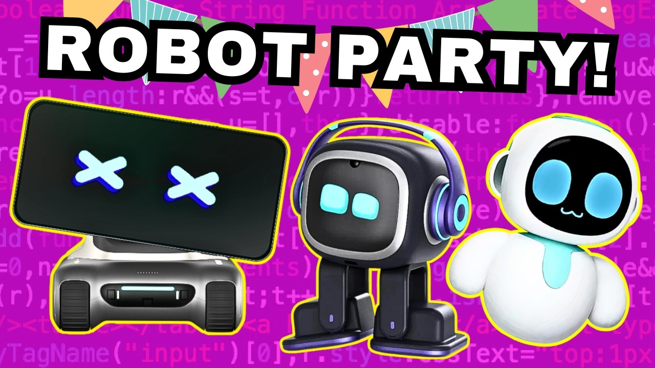 Emo, Eiliko, LOOI, & MORE Finally Meet! (ROBOT PARTY + UPDATES)
