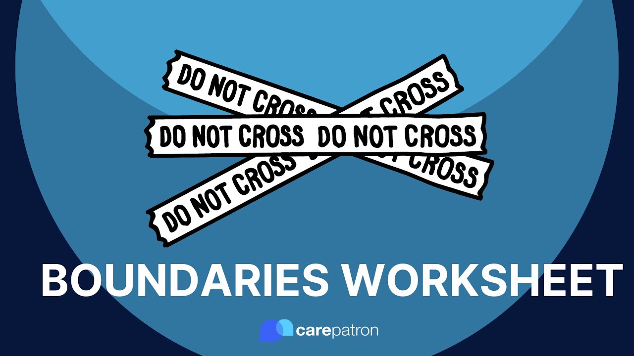 Boundaries Worksheet
