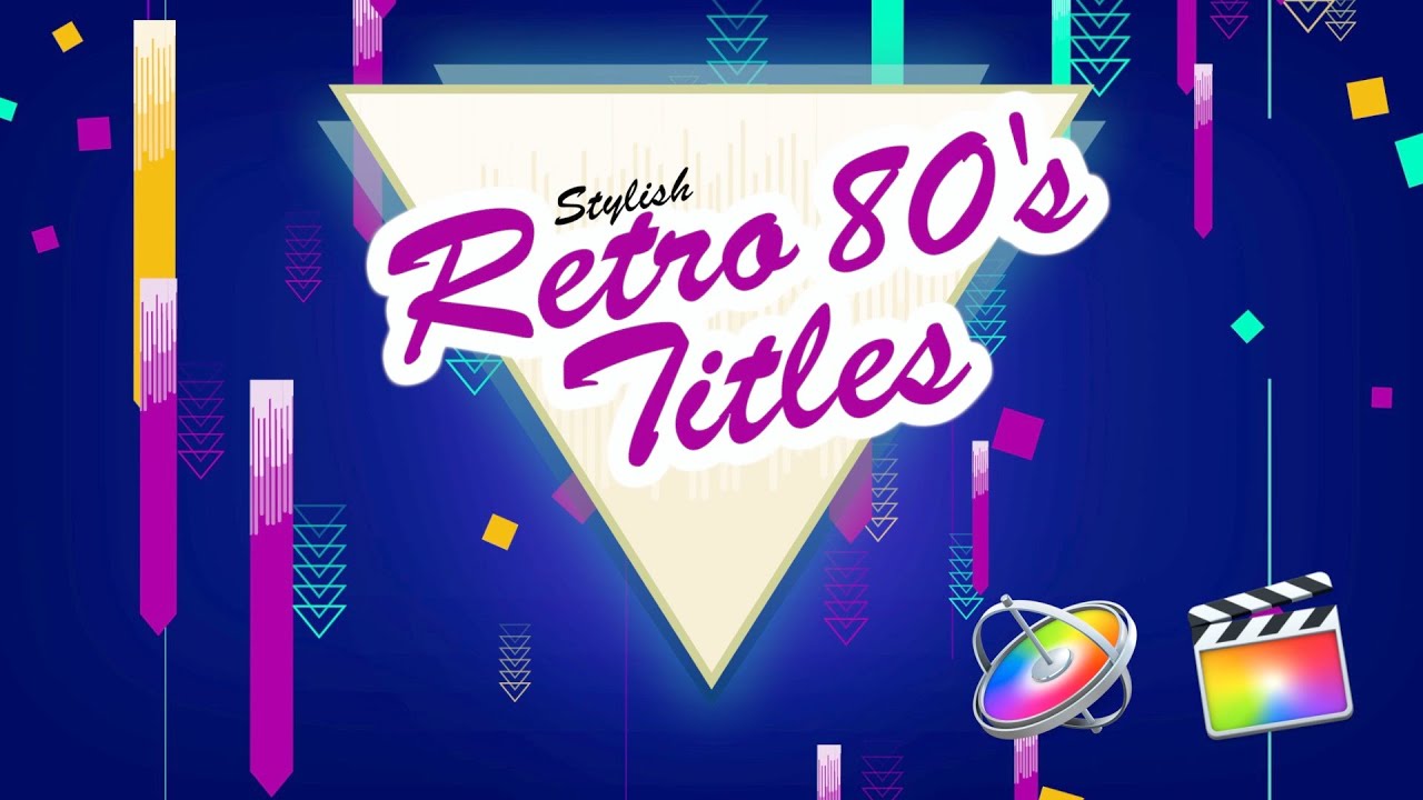 Retro Quick - Final Cut Pro Templates - Apple Motion Templates| kitvideo.net