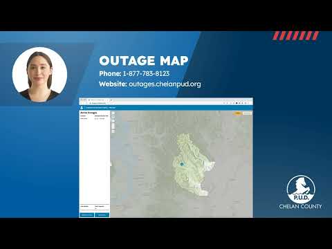 Chelan County PUD Outage Map - Demonstration