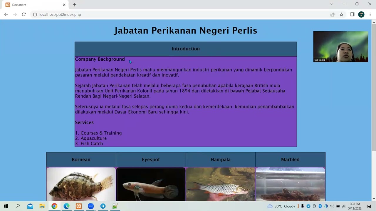 PBT2 PRESENTATION DFP50193 WEB PROGRAMMING