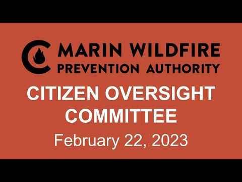 MWPA Citizens' Oversight Committee Meeting - February 22, 2023