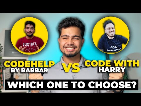 @CodeWithHarry vs @CodeHelp DSA Playlist! | Which one to choose? | Course Review