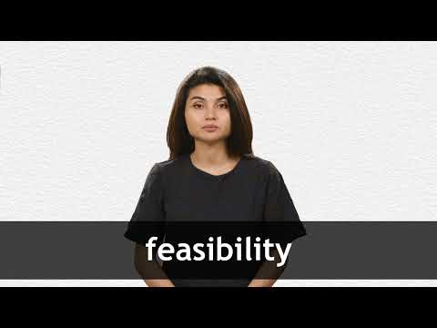 How to pronounce FEASIBILITY in American English