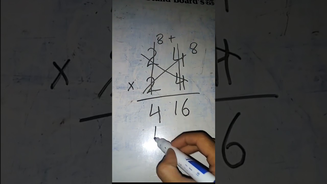 24×24 Multiplication? #MNaumanAshraf #shorts #study #education #knowledge #maths #supertrick