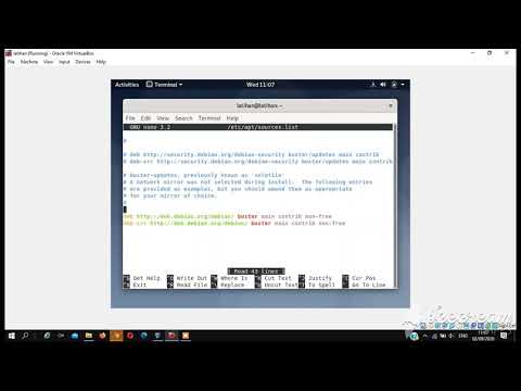 3 11 E KONFIGURASI DAN UPDATE REPOSITORY DEBIAN 10