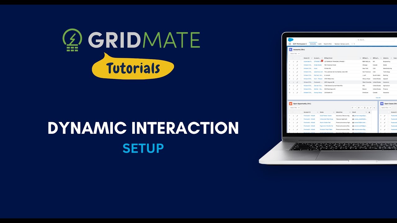 GridMate - Dynamic Interaction