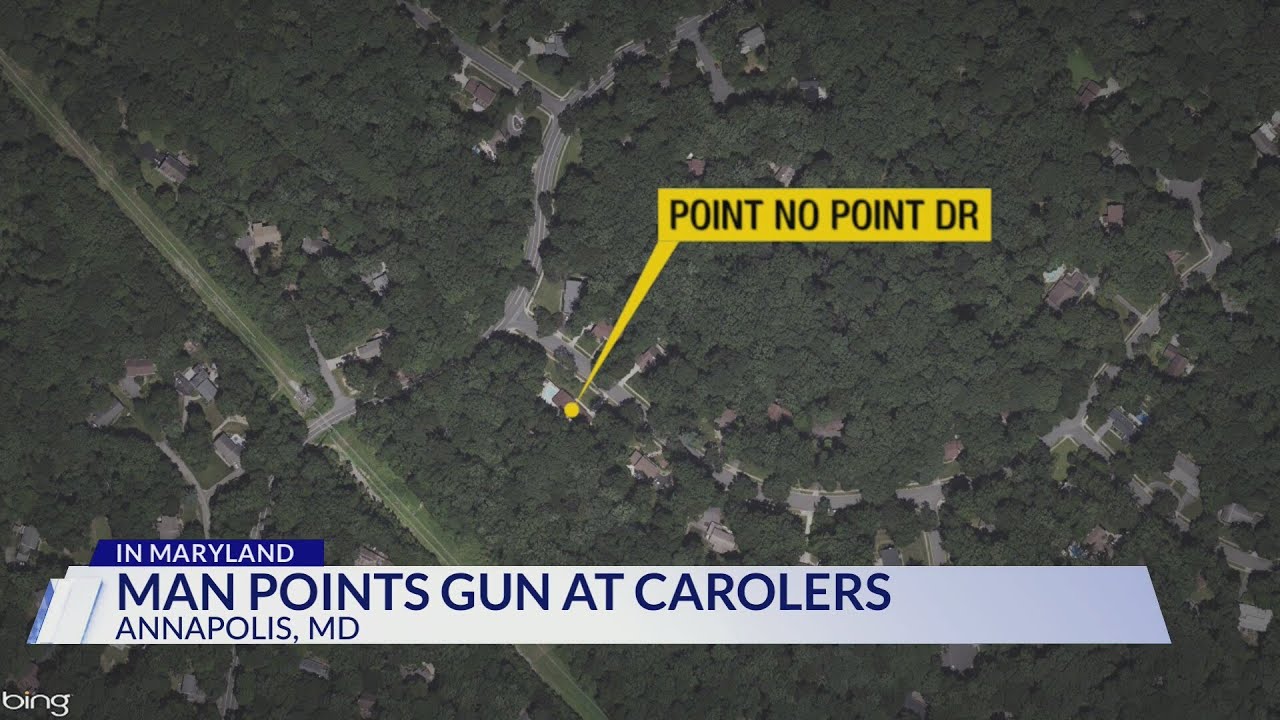 Man charged after pointing gun at children singing Christmas carols in Annapolis: Police