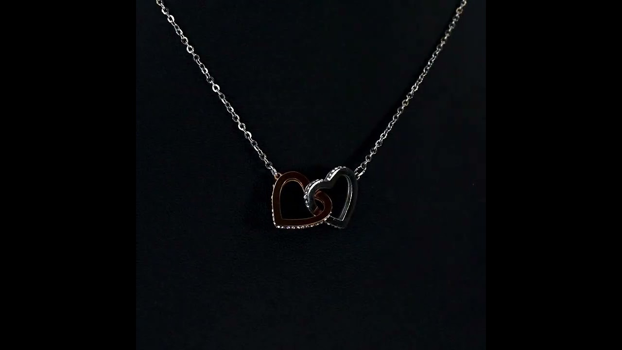 Interlocking Hearts Necklace