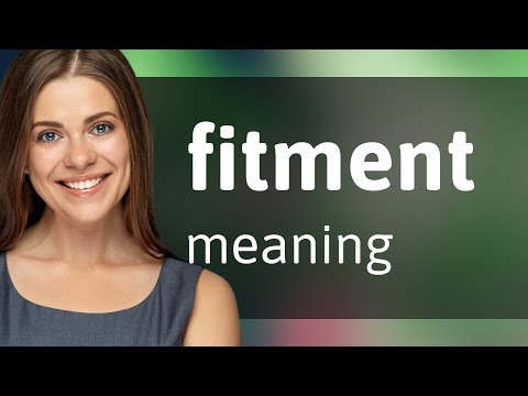 Fitment — what is FITMENT definition