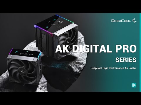 DeepCool AK DIGITAL PRO Series: Digital Coolers Go Pro