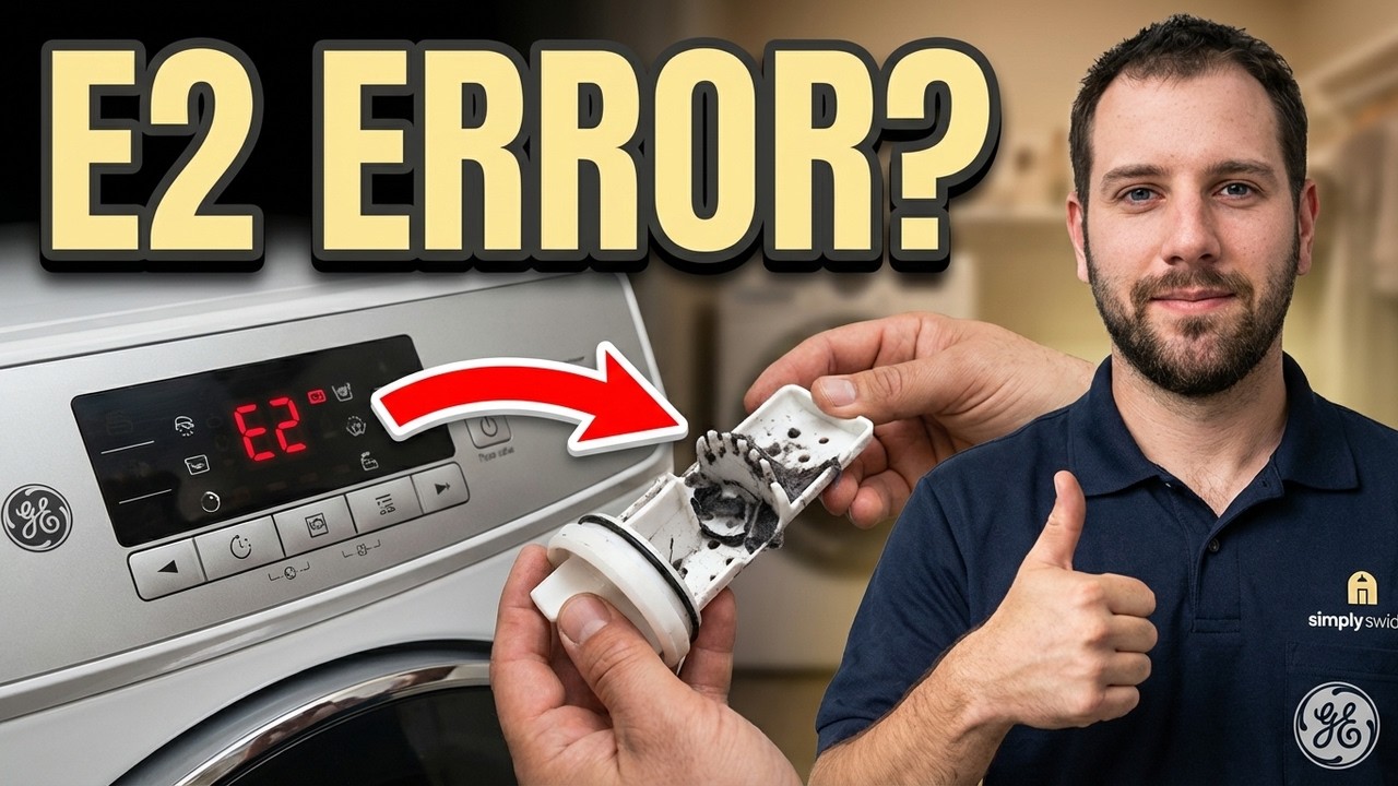 GE Washer E2 Error Code? DON'T Call Repair! (Save $200-400)