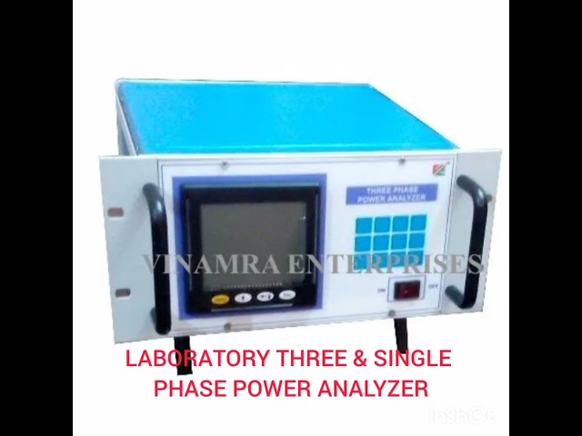 Power Analyzer - Three Phase Power Analyzer for Transformer Testing ...