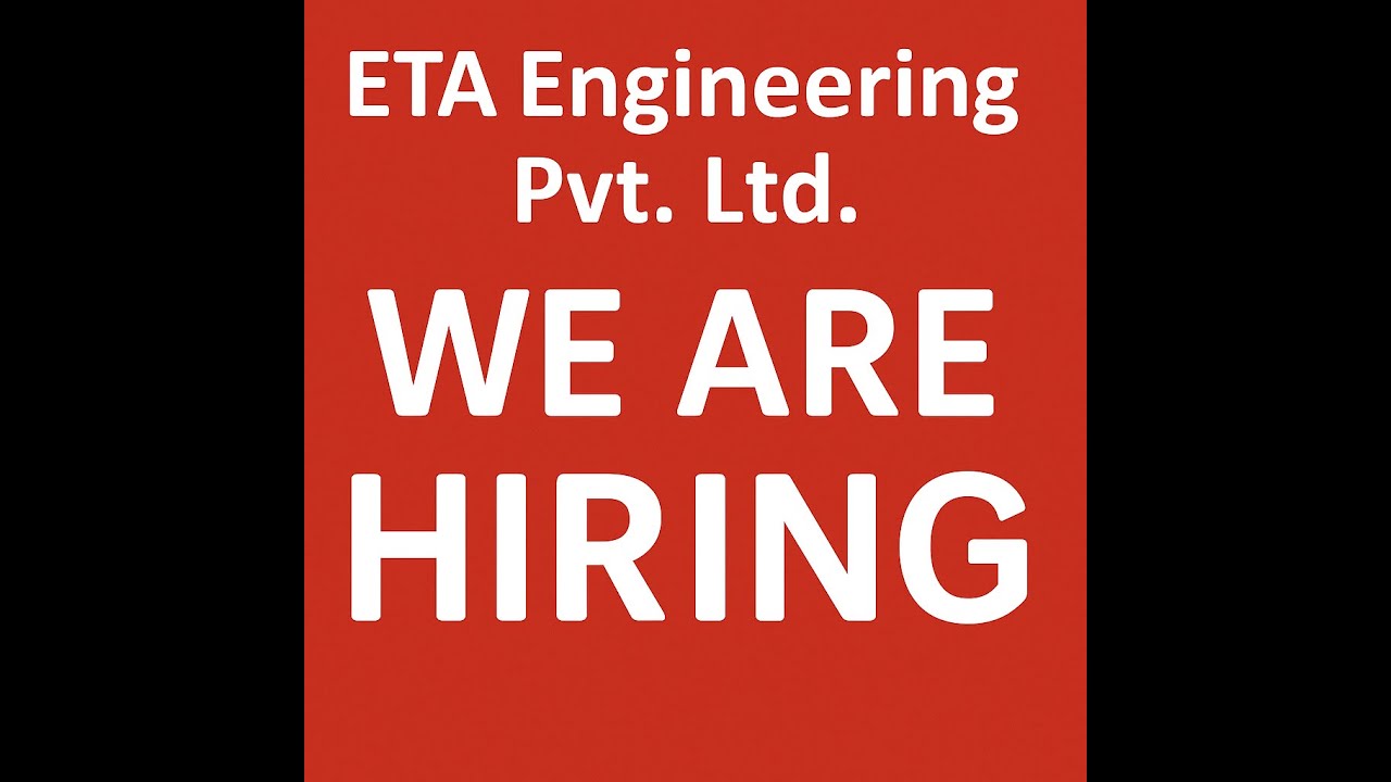 ETA Engineering Recruitment 2025 | Graduate & Diploma Engineer Jobs | Apply Now | India |
