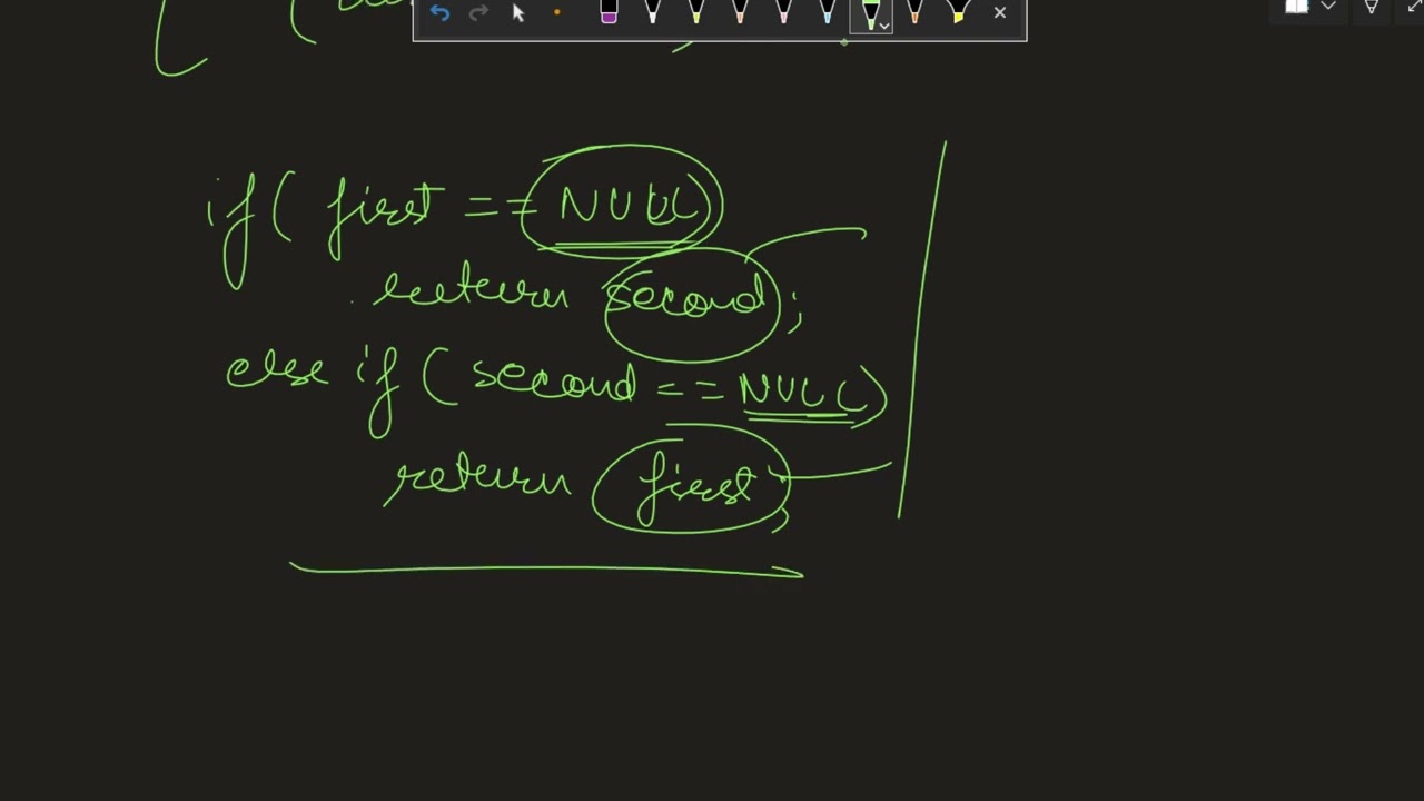 Merge Two sorted linked list || Linked list || DSA || 100daysofcode