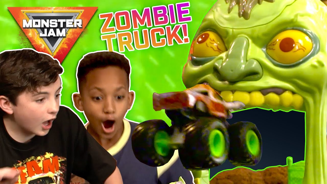 Zombie MONSTER TRUCK Madness 🧟‍♂️ Monster Jam Revved Up Recaps + Monster Truck MOST DONUTS Record!